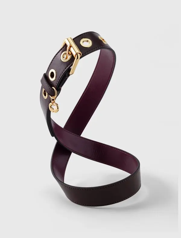 Maje Miss Leather Belt