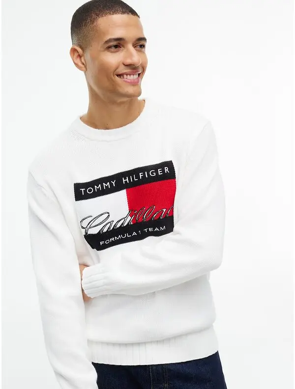 Tommy Hilfiger Tommy X Cadillac F1 Team Flag Sweater