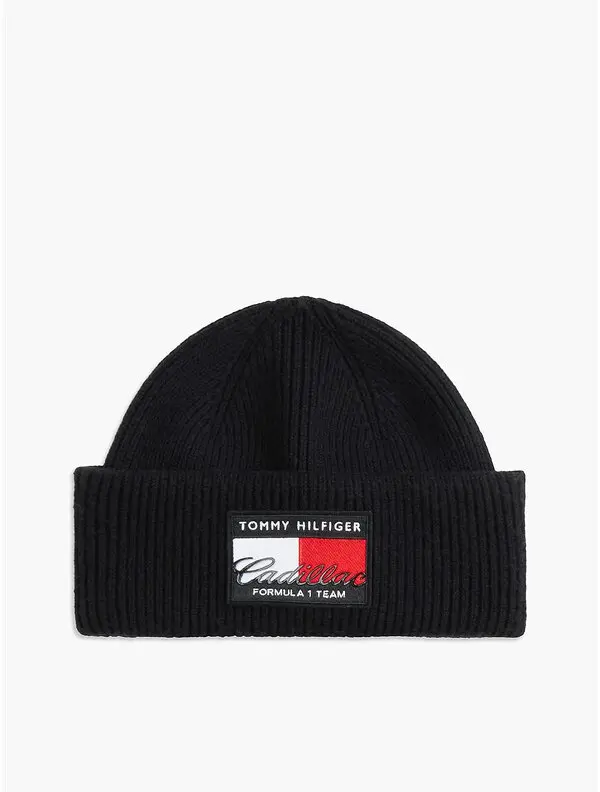 Tommy Hilfiger Tommy X Cadillac F1 Team Logo Beanie