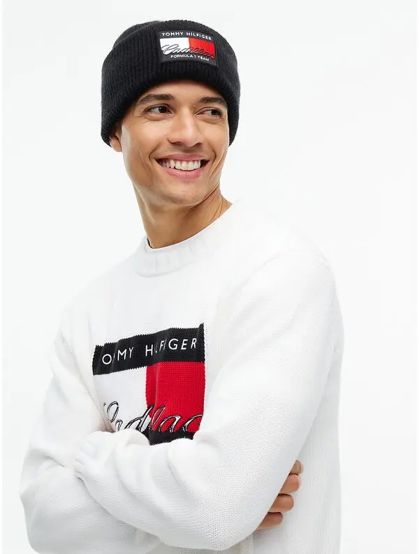 Tommy Hilfiger Tommy X Cadillac F1 Team Logo Beanie