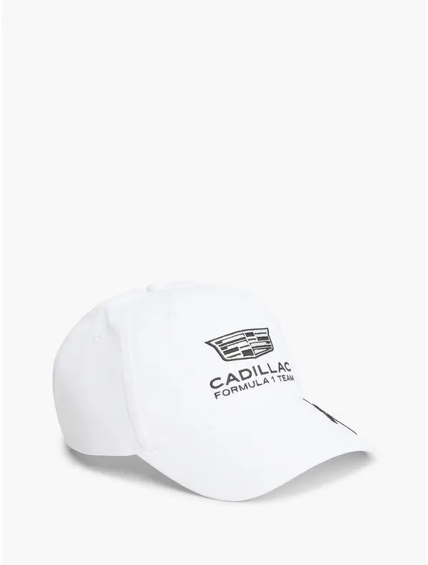 Tommy Hilfiger Tommy X Cadillac F1 Team Driver 77 Cap - White