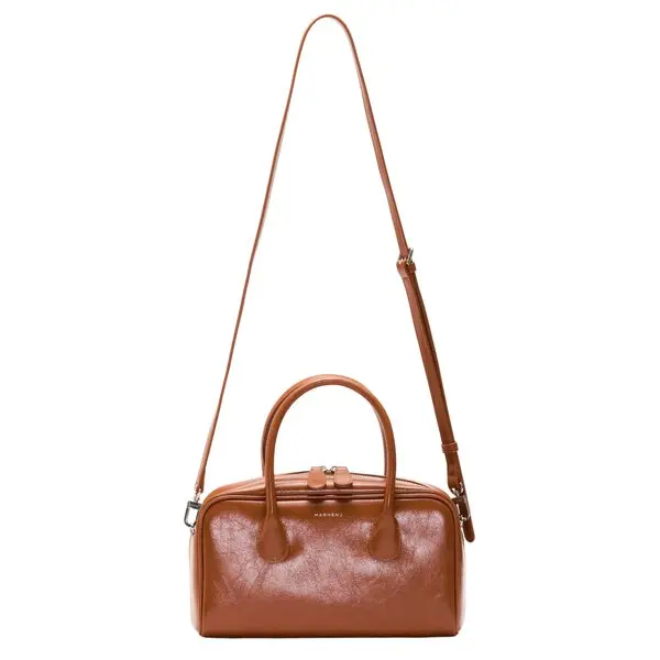 Marhen.j Lara Small Three-way Vegan Leather Shoulder Bag Cinnamon