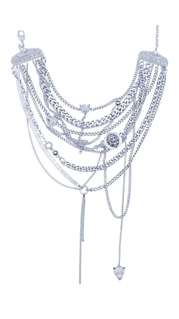 BAYEMEYC L'empire Layered Chain Necklace