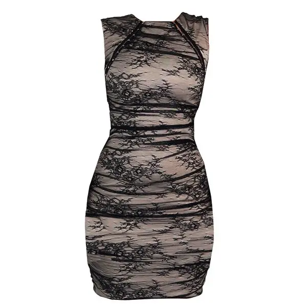 28NATELIER The Veil Dress - Black