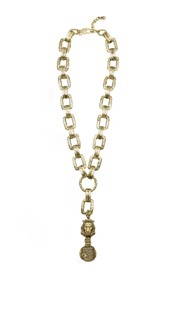 BAYEMEYC Lion King Chunky Chain Necklace