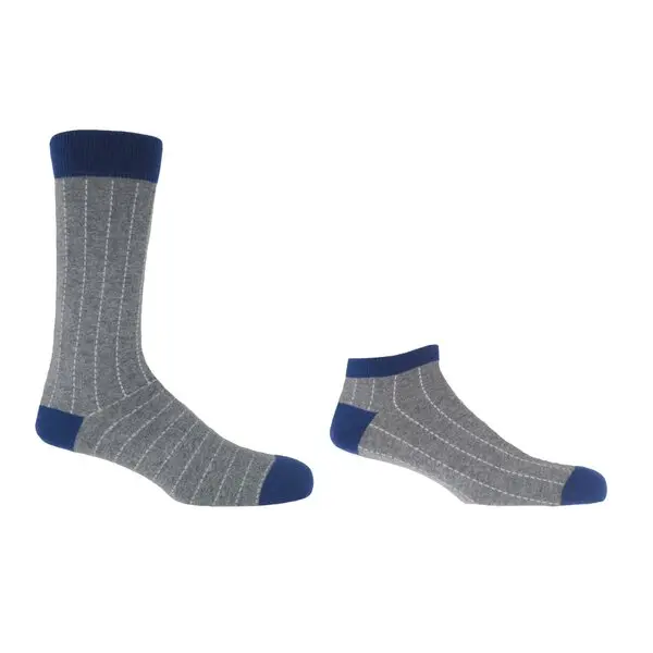 PEPER HAROW - MADE IN ENGLAND Dash Luxury Crew & Trainer Socks Bundle