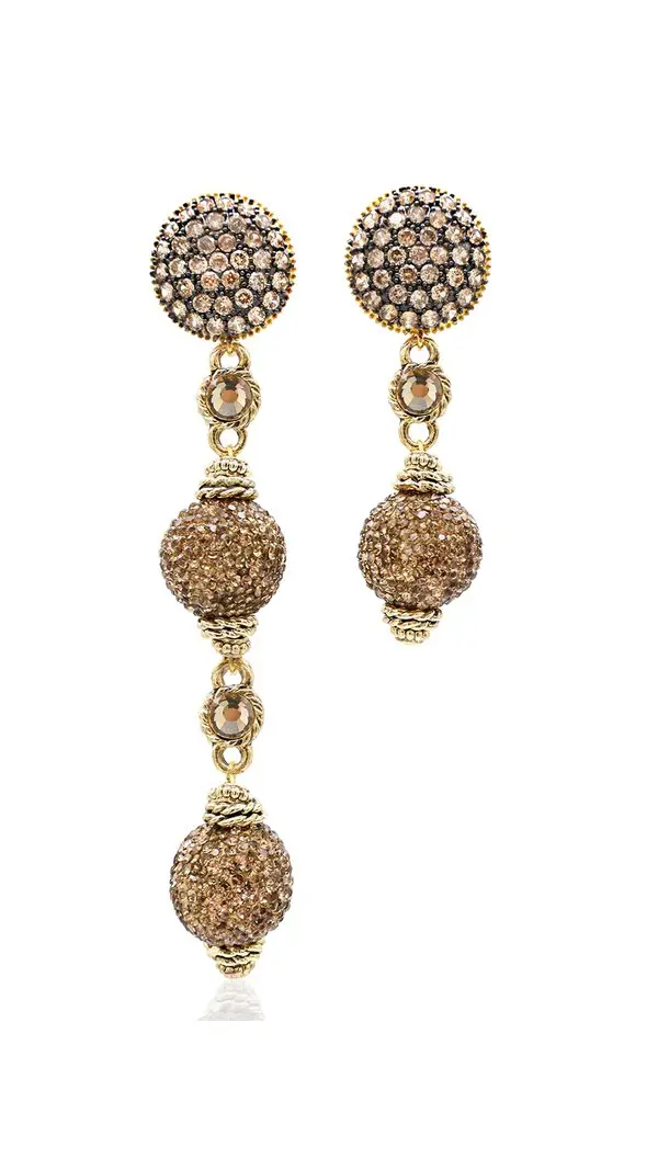 BAYEMEYC Glory Crystal Dangle Earrings