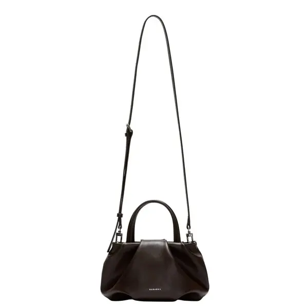 Marhen.j Puff Mini Crossbody Bag Chocolate