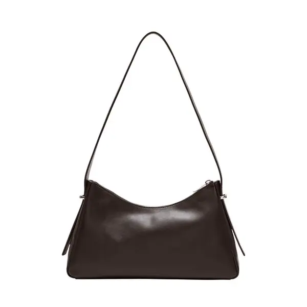 Marhen.j Solene Vegan Leather Shoulder Bag Chocolate