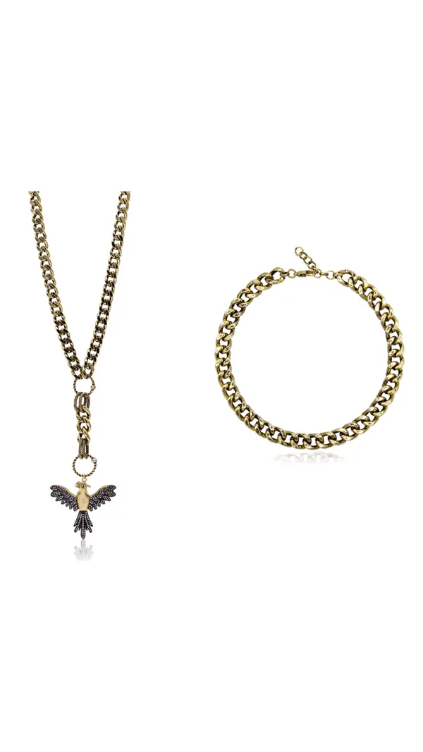 BAYEMEYC Phoenix Chain Necklace