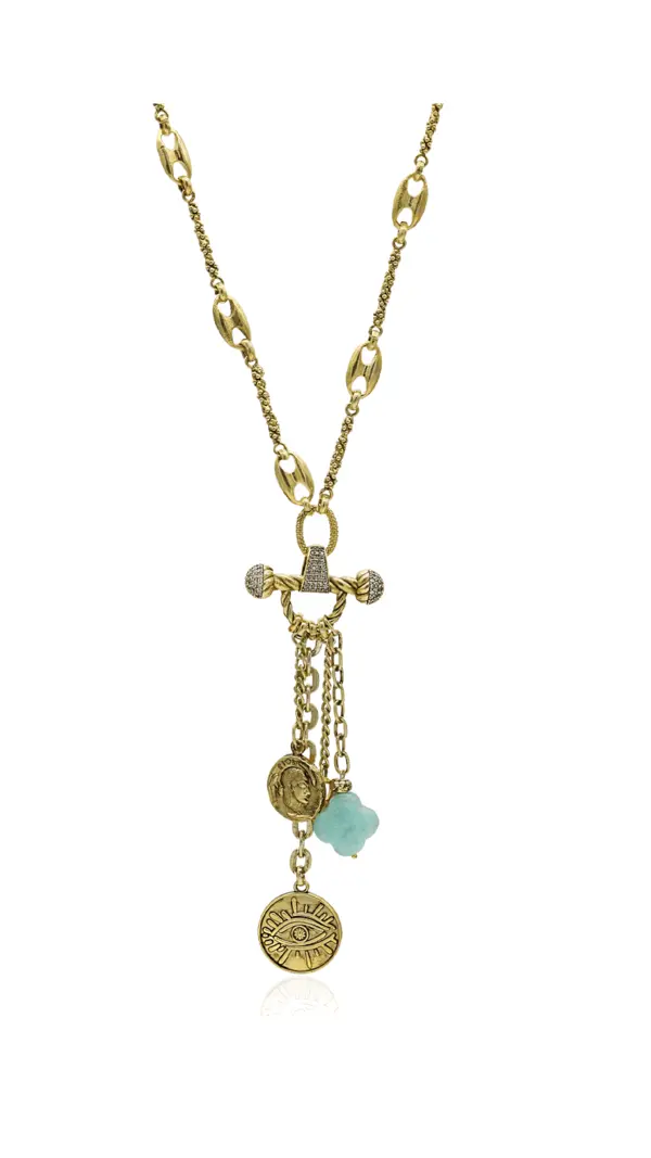 BAYEMEYC Raidhse Medallion Necklace