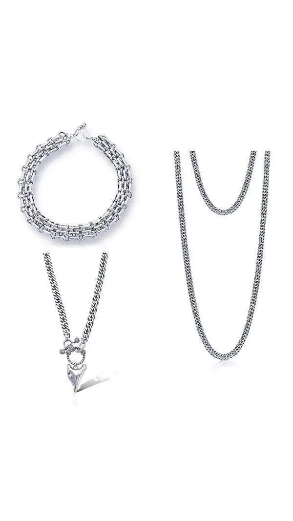 BAYEMEYC Opia Chain Necklace Set