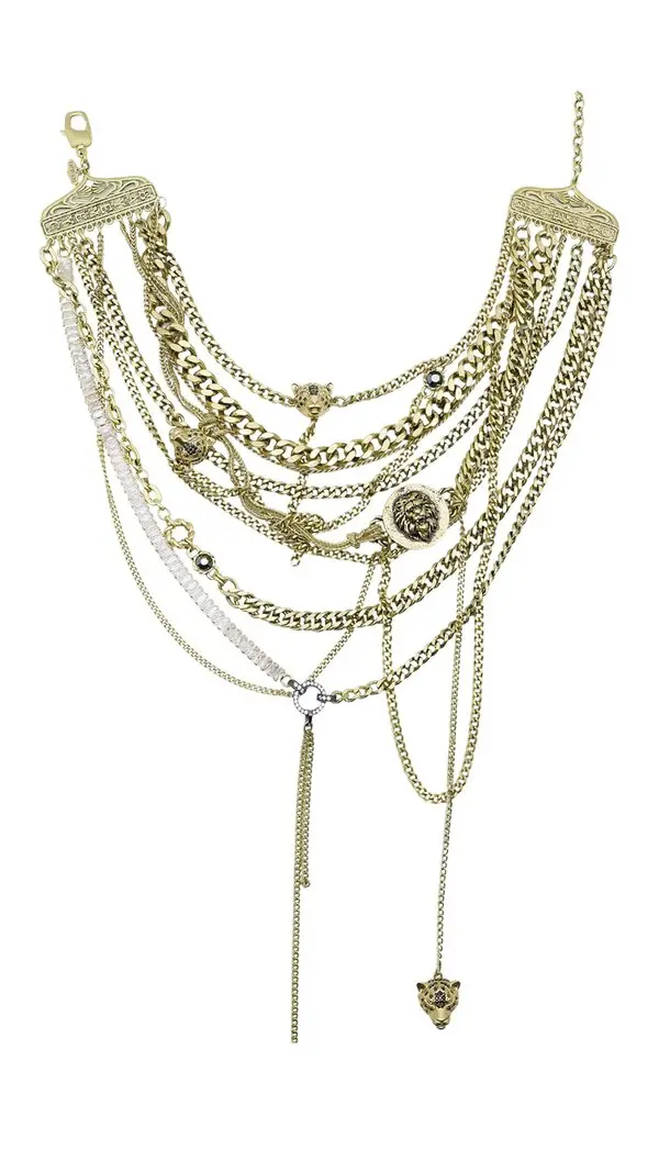 BAYEMEYC L'empire Layered Chain Necklace