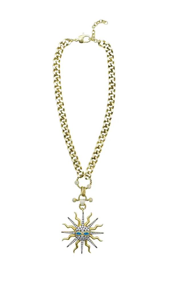 BAYEMEYC Maschera Chain Necklace