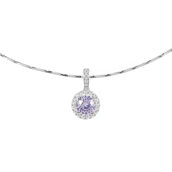 Arte Madrid Brillante Pendant - Purple