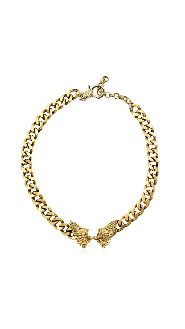BAYEMEYC Mian Angel Wing Choker Necklace