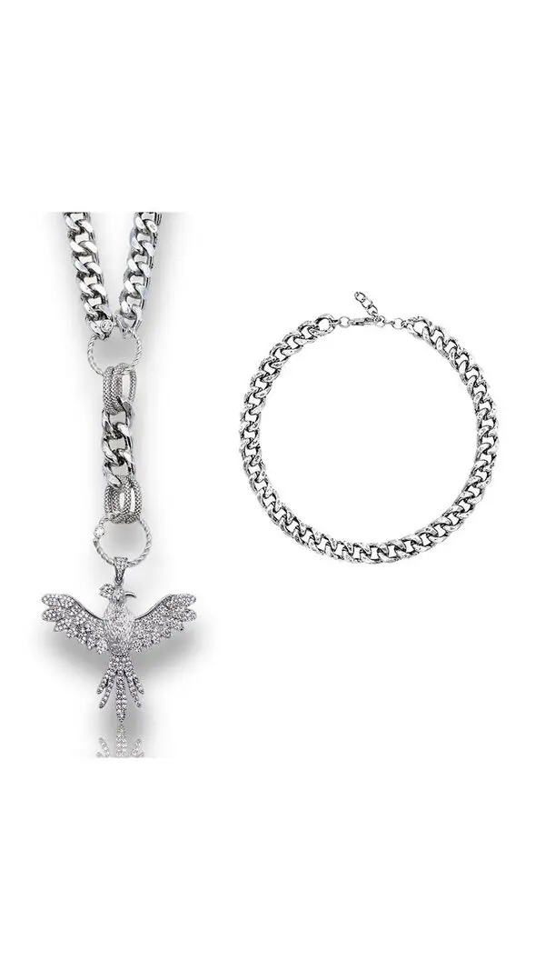 BAYEMEYC Phoenix Chain Necklace