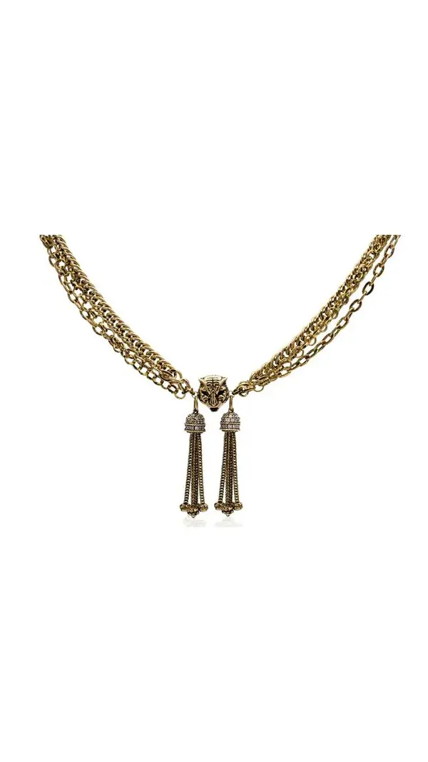 BAYEMEYC Tiger Choker Necklace