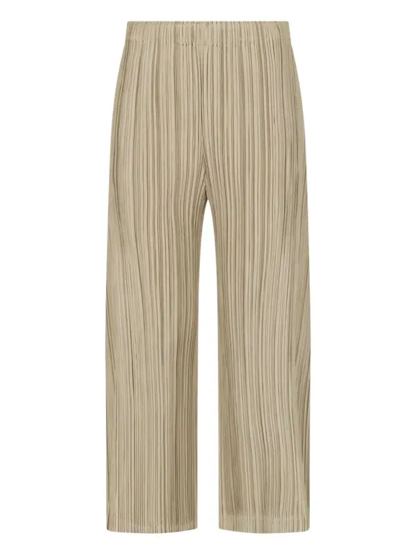 Issey Miyake Pleated Straight Pants