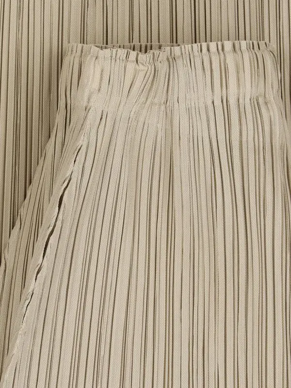 Issey Miyake Pleated Straight Pants