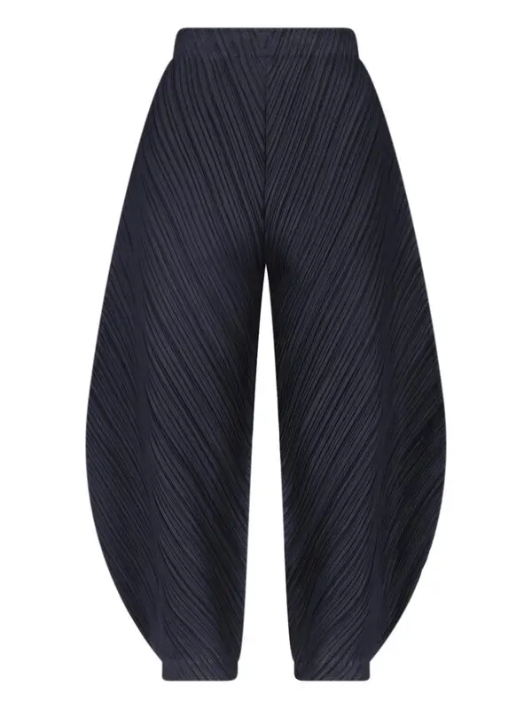 Issey Miyake Pleated Round Pants