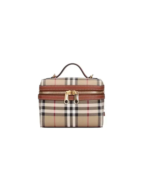 Burberry Mini Vanity Bag "check