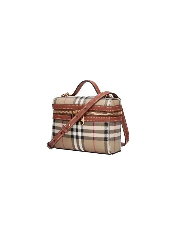 Burberry Mini Vanity Bag "check