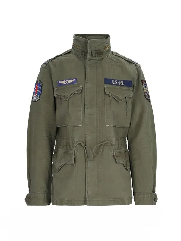 Polo Ralph Lauren Military Jacket With Patches