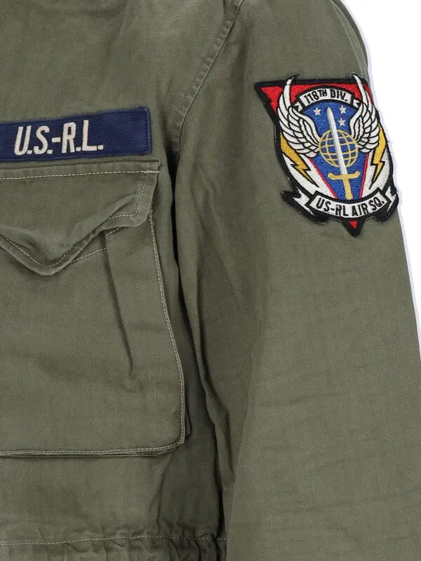 Polo Ralph Lauren Military Jacket With Patches