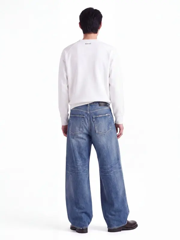 Sacai Wide Waist Jeans