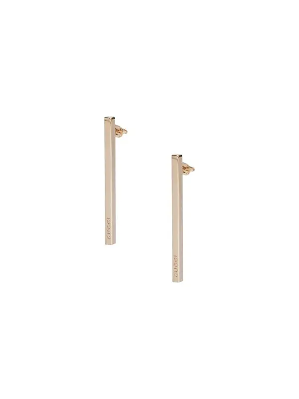 Gucci Bar Earrings - Gold