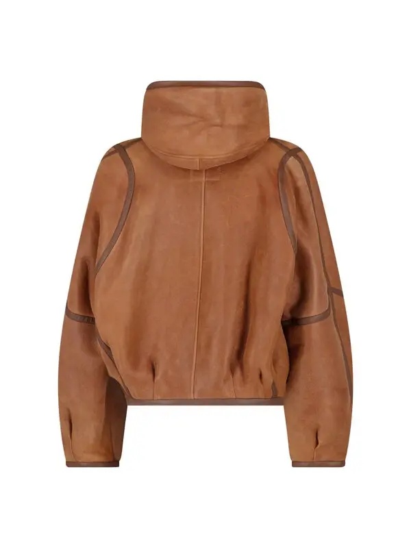 Isabel Marant Étoile Amiel Shearling-lined Leather Jacket