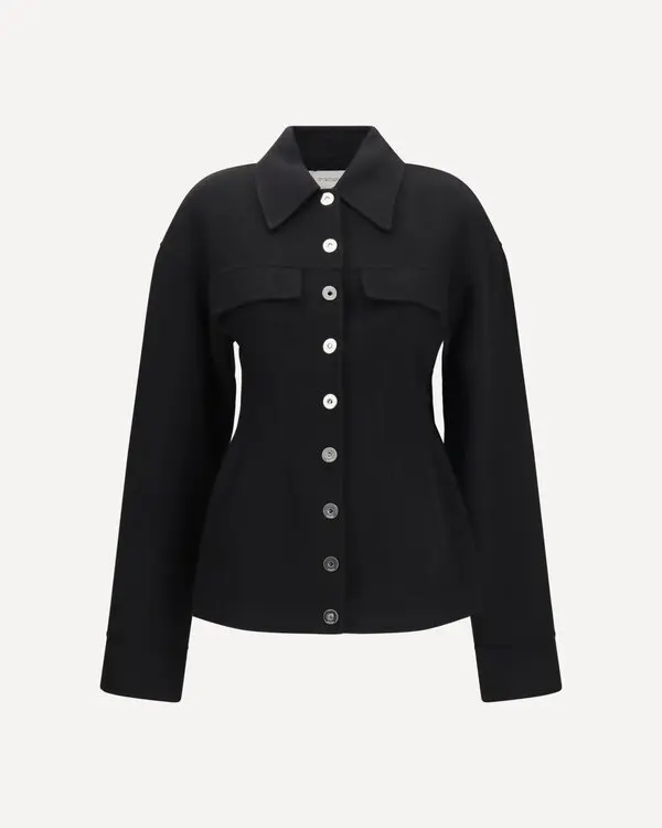 Max Mara Arena Short Virgin Wool Coat