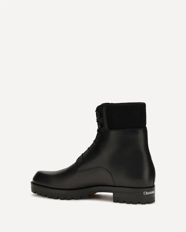 CHRISTIAN LOUBOUTIN Trapman Tct 2 Leather Ankle Boots