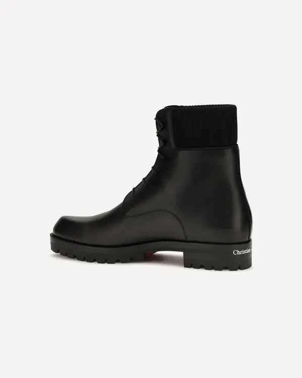 CHRISTIAN LOUBOUTIN Trapman Tct 2 Leather Ankle Boots