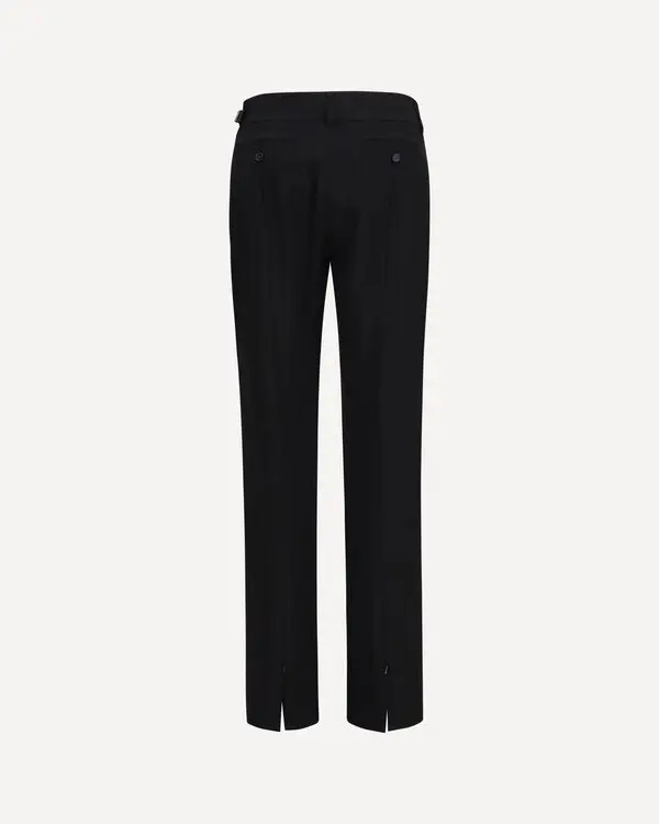 Max Mara Rum Cigarette Pants With Belt