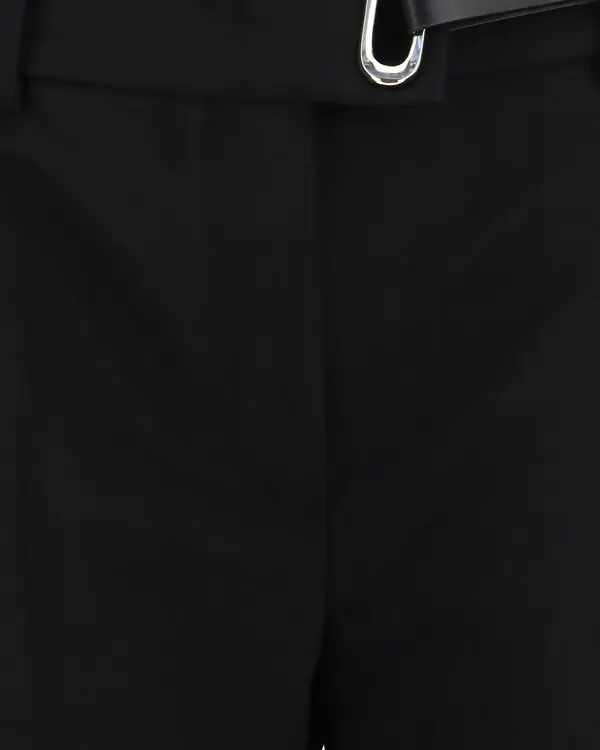 Max Mara Rum Cigarette Pants With Belt
