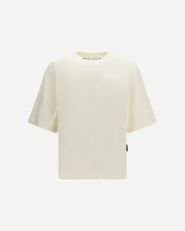 Palm Angels Classic T-shirt With Oversized Back Logo
