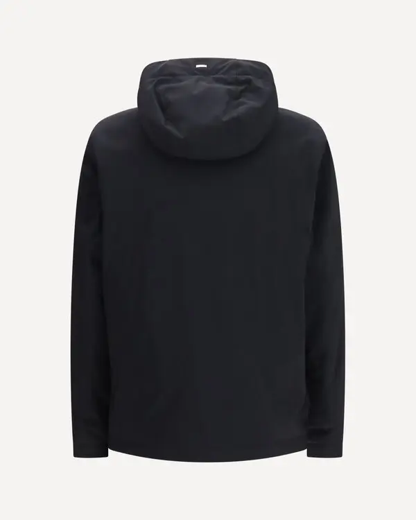 Herno Water-repellent Nylon Padded Hooded Jacket
