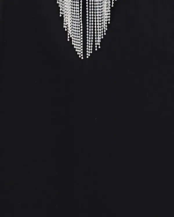 Max Mara Faglia V-neck Top With Crystals