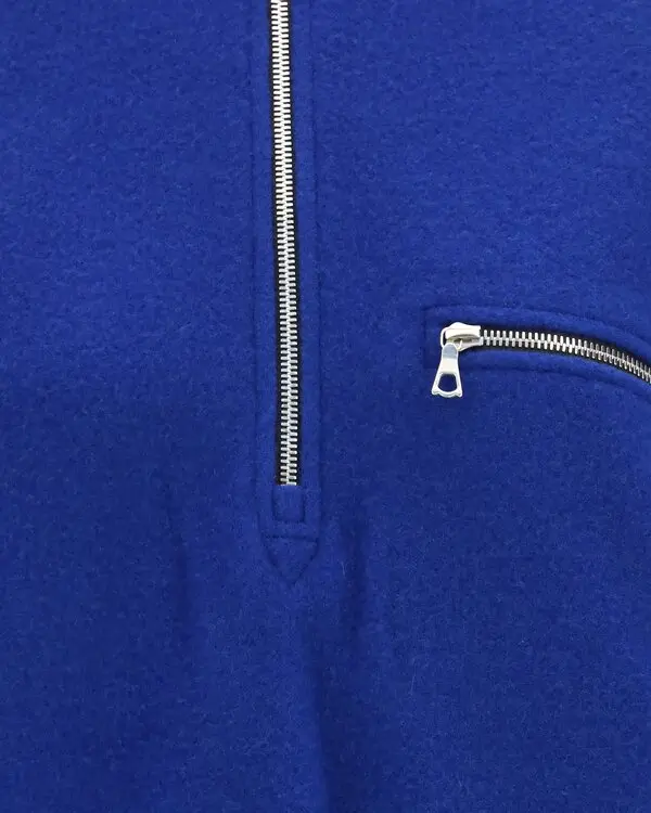 RIER High-neck Zip Jacket - Blue