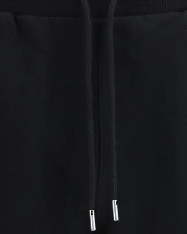 AMI Paris Quota Cotton Sweatpants Ale - Black