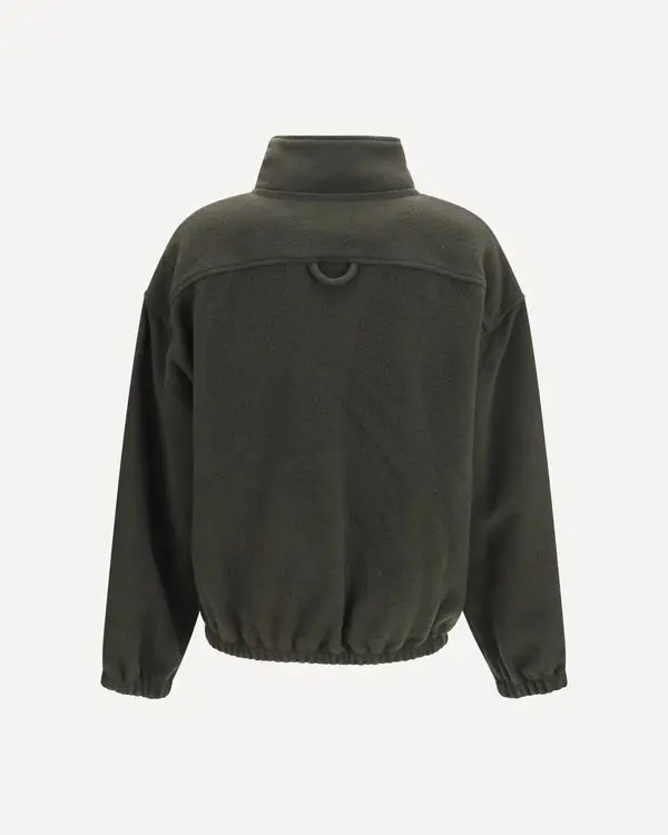 RIER Polar High-neck Zip Jacket - Green