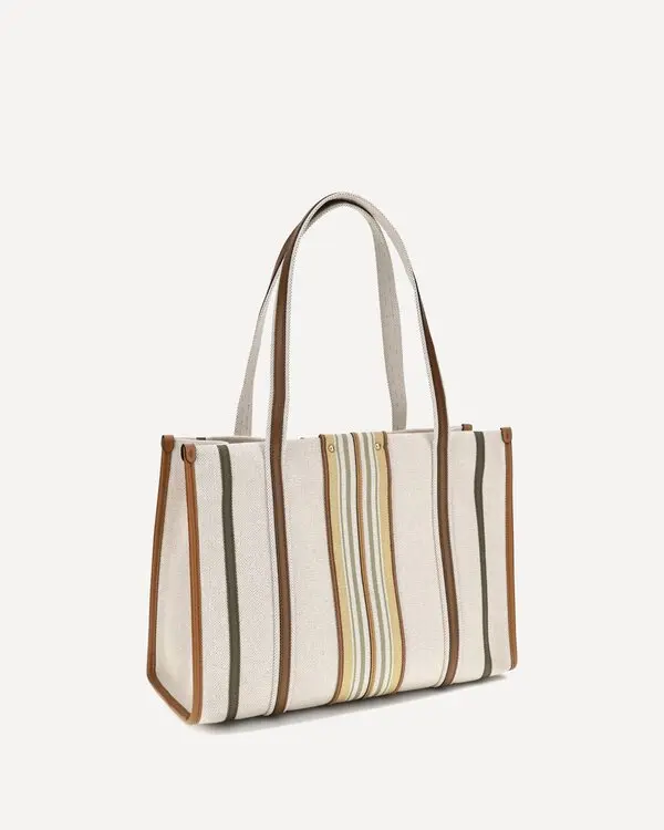 Chloé Woody Loop Canvas Tote Bag