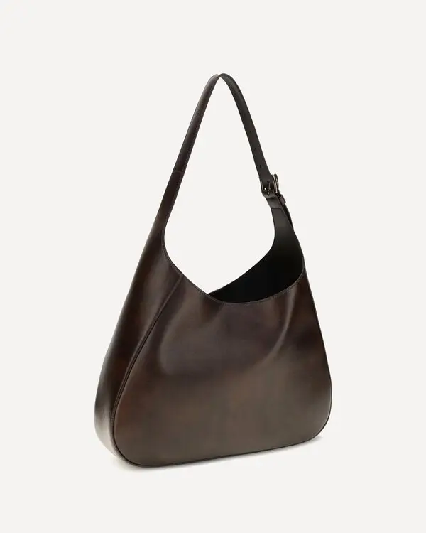 Prada Boogie Medium Leather Shoulder Bag