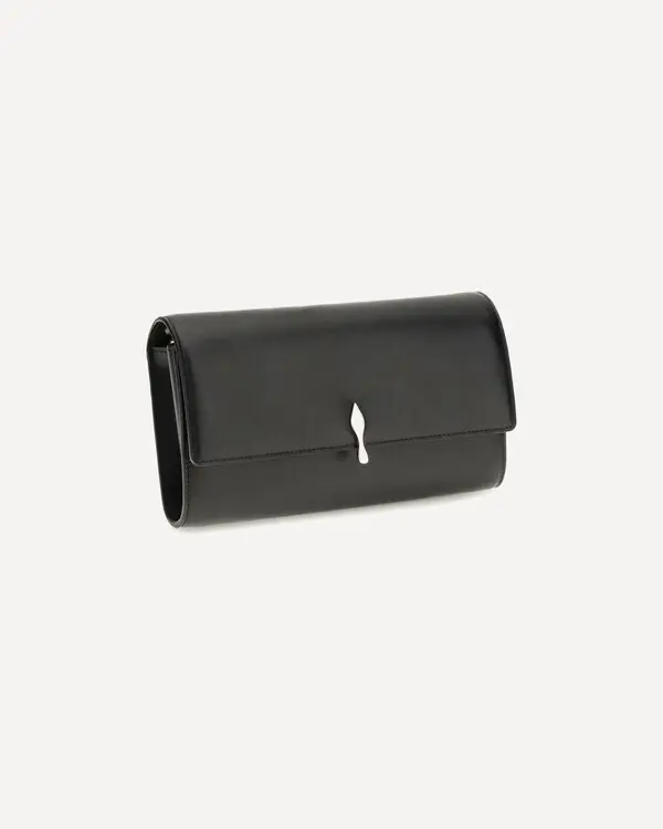 CHRISTIAN LOUBOUTIN Bettina Leather Wallet With Chain