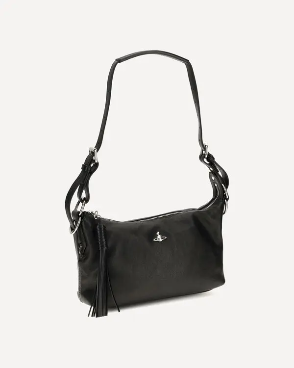 VIVIENNE WESTWOOD Emma Shoulder Bag - Black