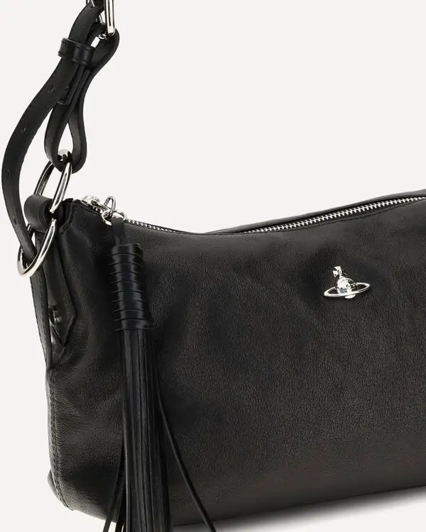 VIVIENNE WESTWOOD Emma Shoulder Bag - Black