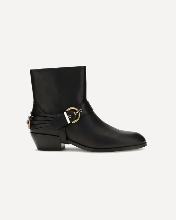 Pinko Jane 07 Leather Ankle Boots