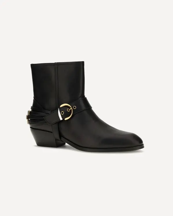 Pinko Jane 07 Leather Ankle Boots